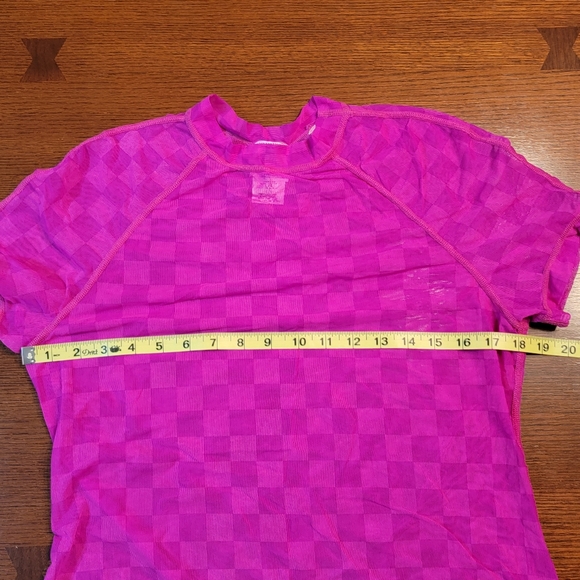 Speedo | Swim | Speedo Sheer Short Sleeve Checkerboard Swim Top Rash ...